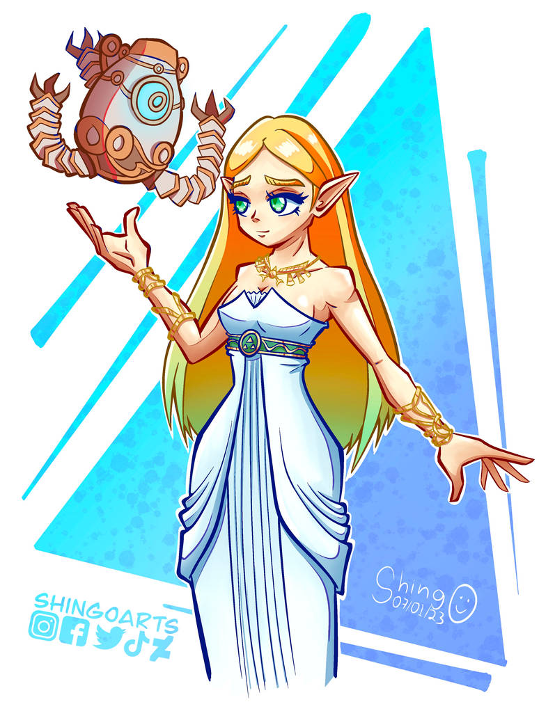 Zelda Age Of Calamity By Shingoarts On Deviantart