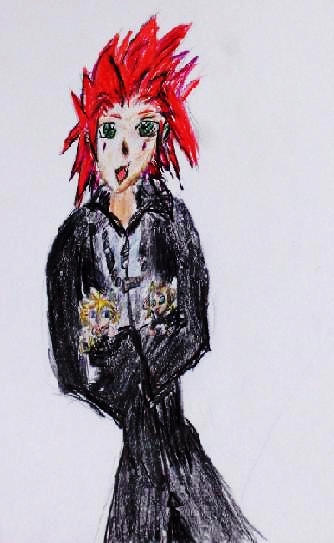Axel hugging plushies by filiasan on DeviantArt