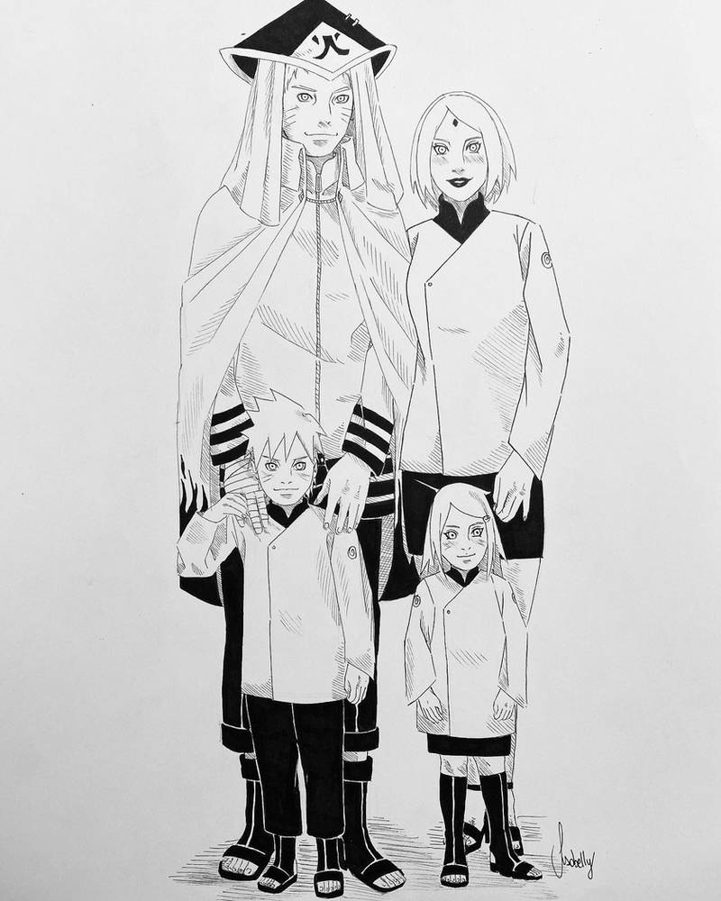 Uzumaki Clan By Isaaraujoart On Deviantart
