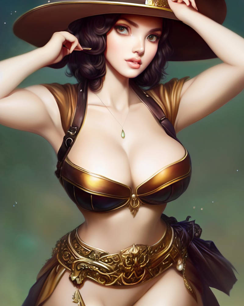 Sexy Cowgirl Ai By Zakgurbawi On Deviantart