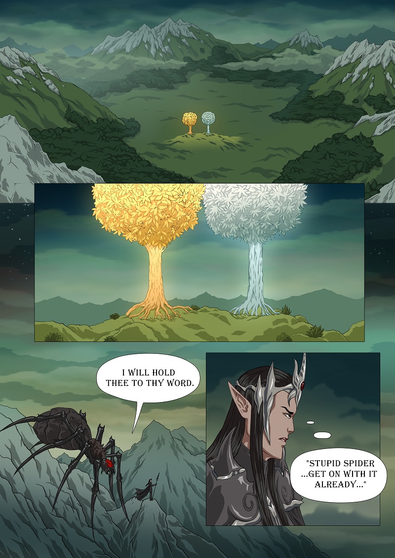 Silmarillion Comic Chapter 3 Page 1 By Irulana On Deviantart