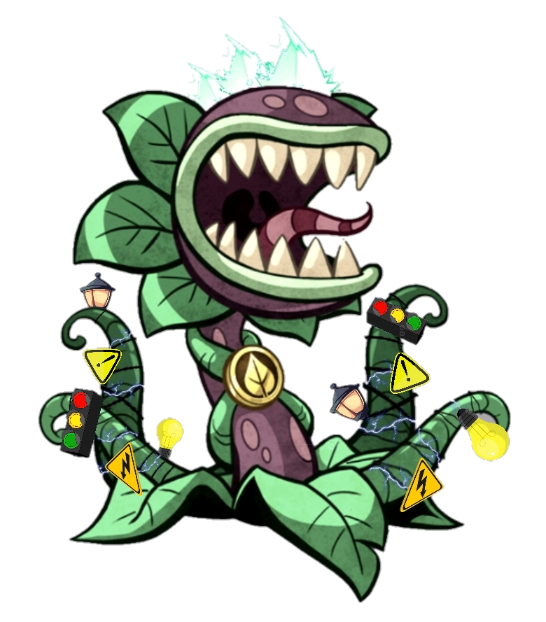 Plants Vs Zombies Heroes Chompzilla Voltage Ivy By Sm65coolguy On Deviantart