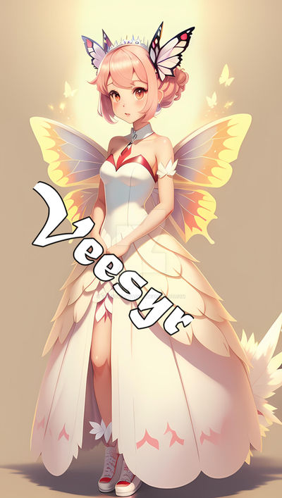 Butterfly Girl Adoptable 17 By Veesyrsfantasy Ai On Deviantart