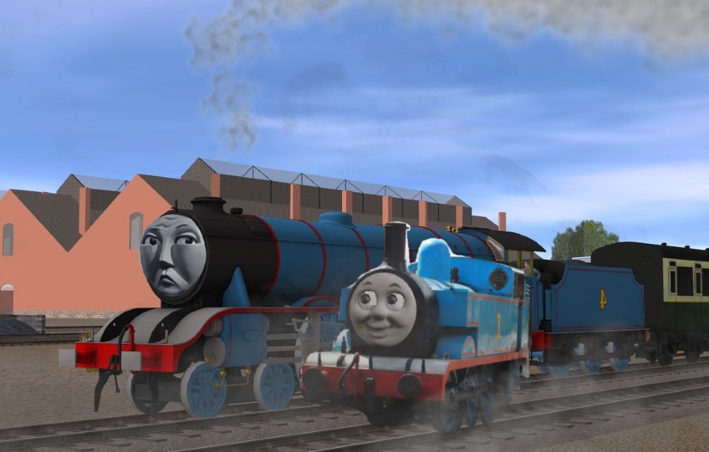 thomas movie:thomas hanging with gordon by SuperHeroMovieFan on DeviantArt thomas movie:thomas hanging with gordon by SuperHeroMovieFan on DeviantArt