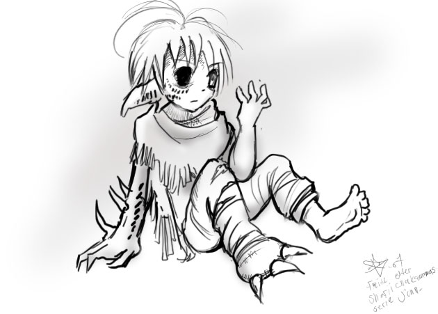 Jinn demon kid by AnetteAga on DeviantArt