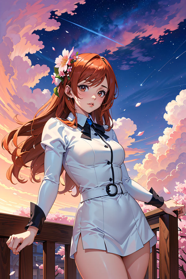 Inoue Orihime Bleach Vivid Colors Artwork By Only4uart On Deviantart