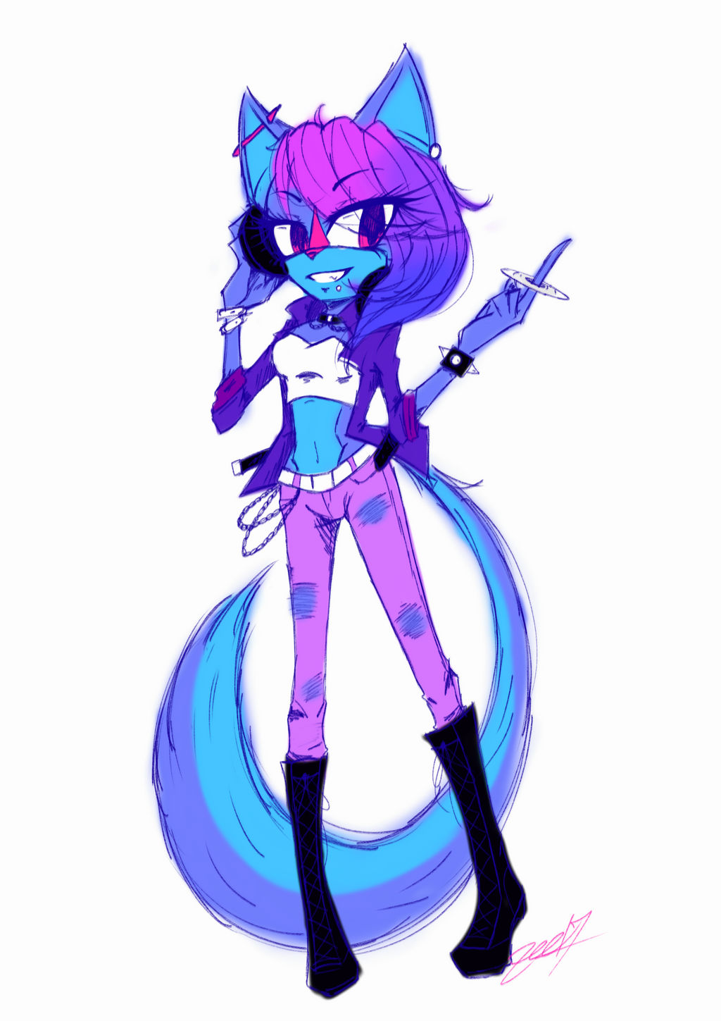 Luna Wolf By Lazylinez On Deviantart