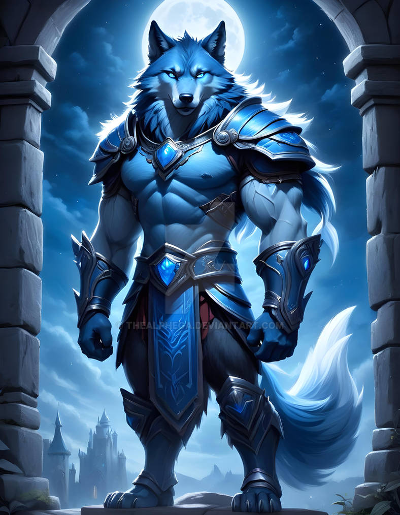 Oc Adopt Anthro Azure Sentinel By Thealphega On Deviantart
