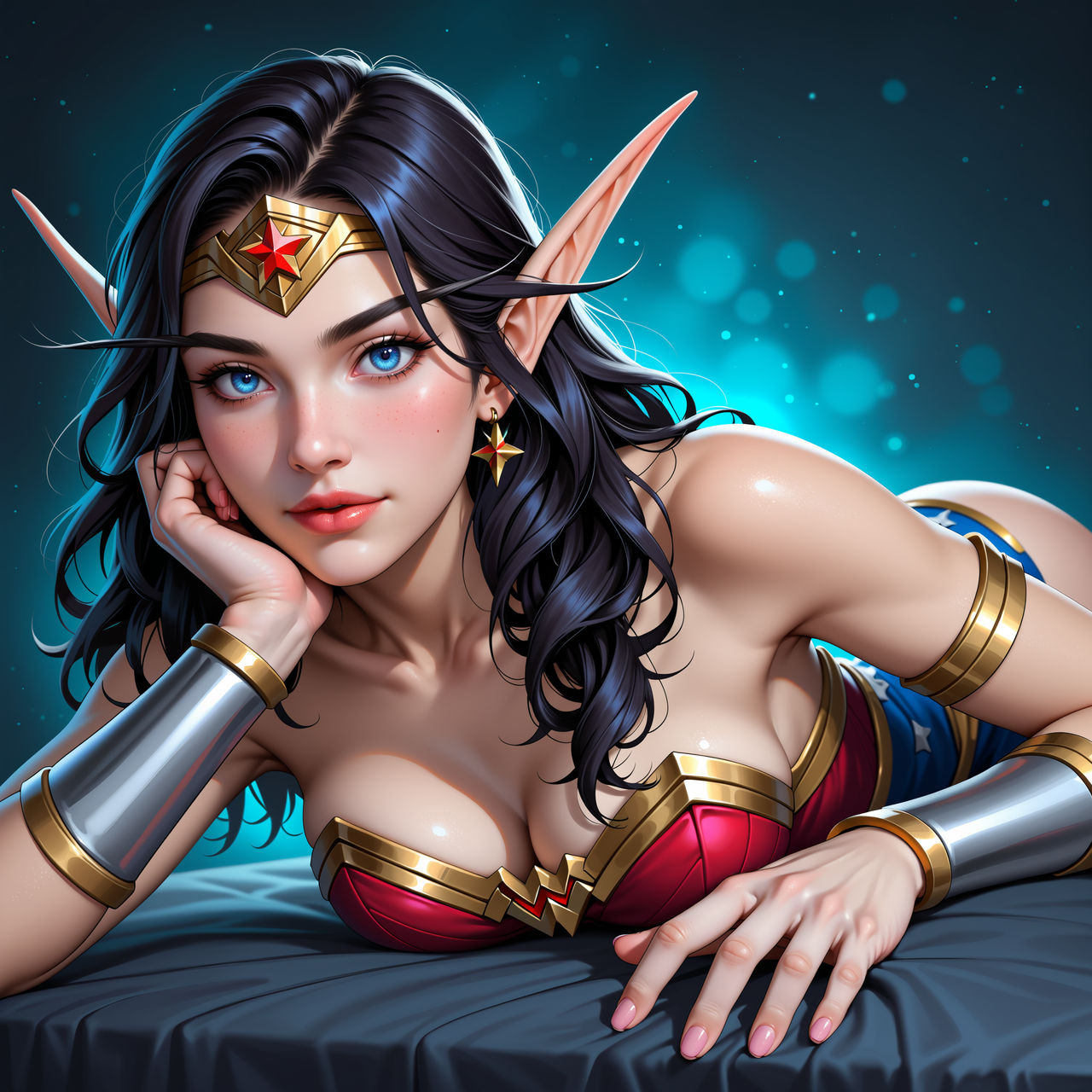 15697 Elven Dc Comics Diana Prince Wonder Woman By Thealphega On Deviantart