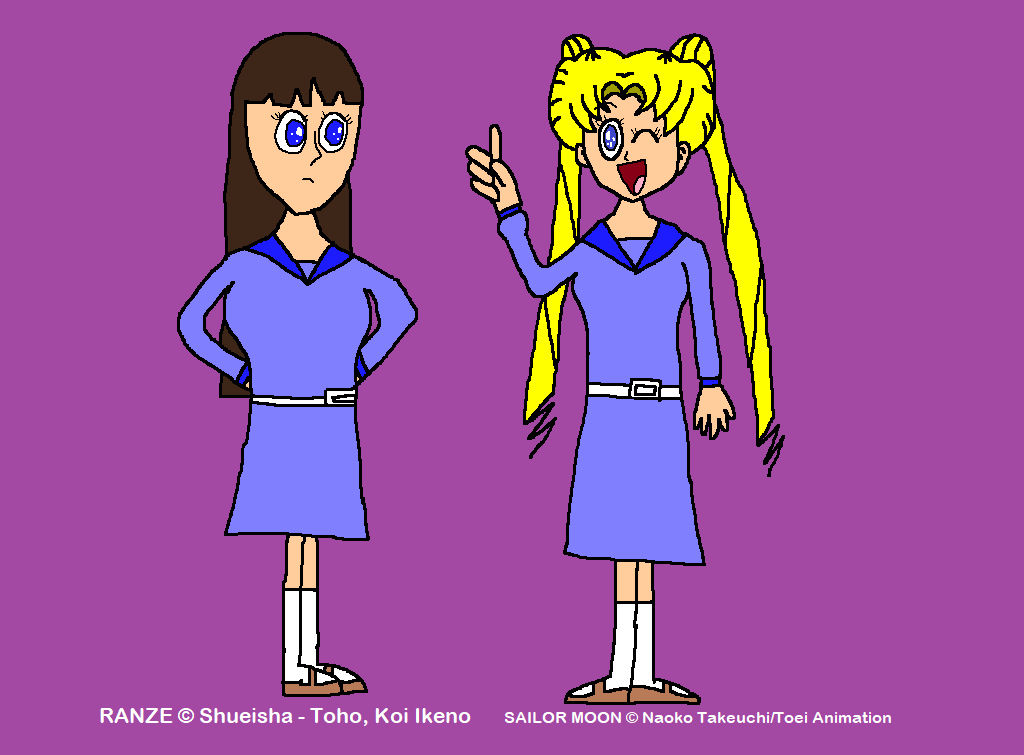 Ransie And Usagi By Janjanenrico On Deviantart