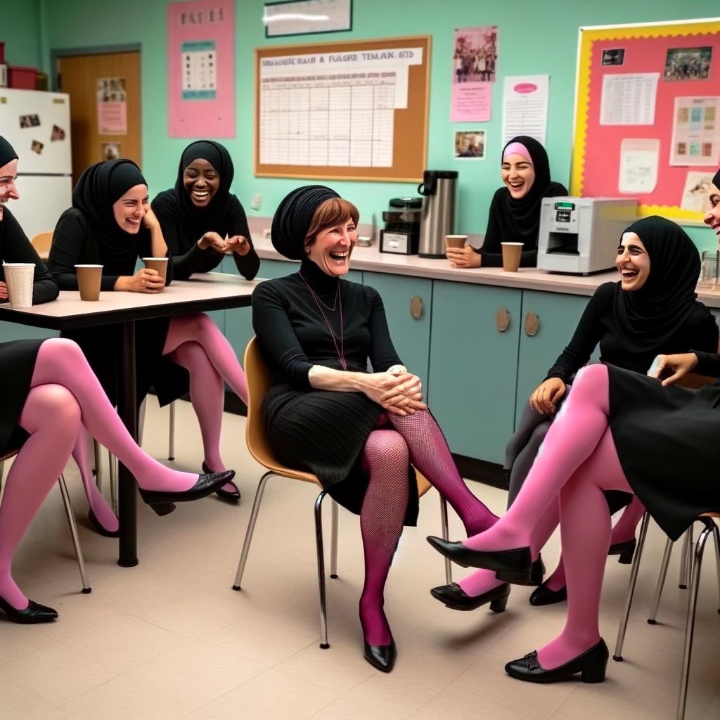 teachers mandatory pink tights by abcde125 on DeviantArt teachers mandatory pink tights by abcde125 on DeviantArt