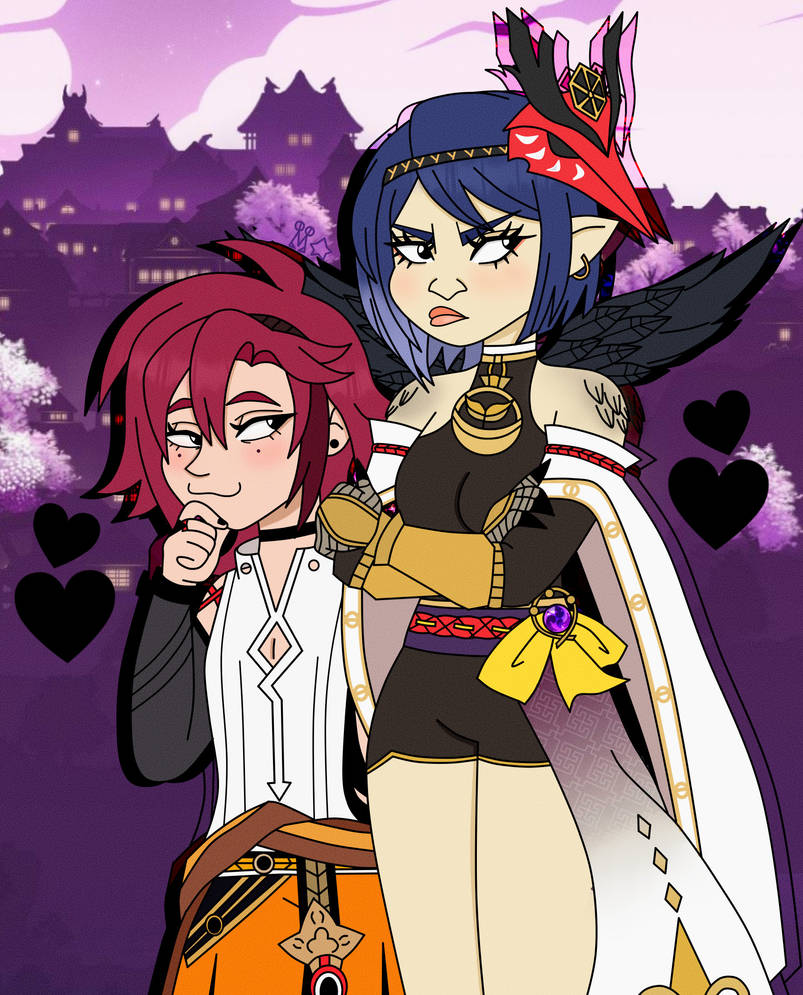 Heizou X Sara By Monstararts On Deviantart