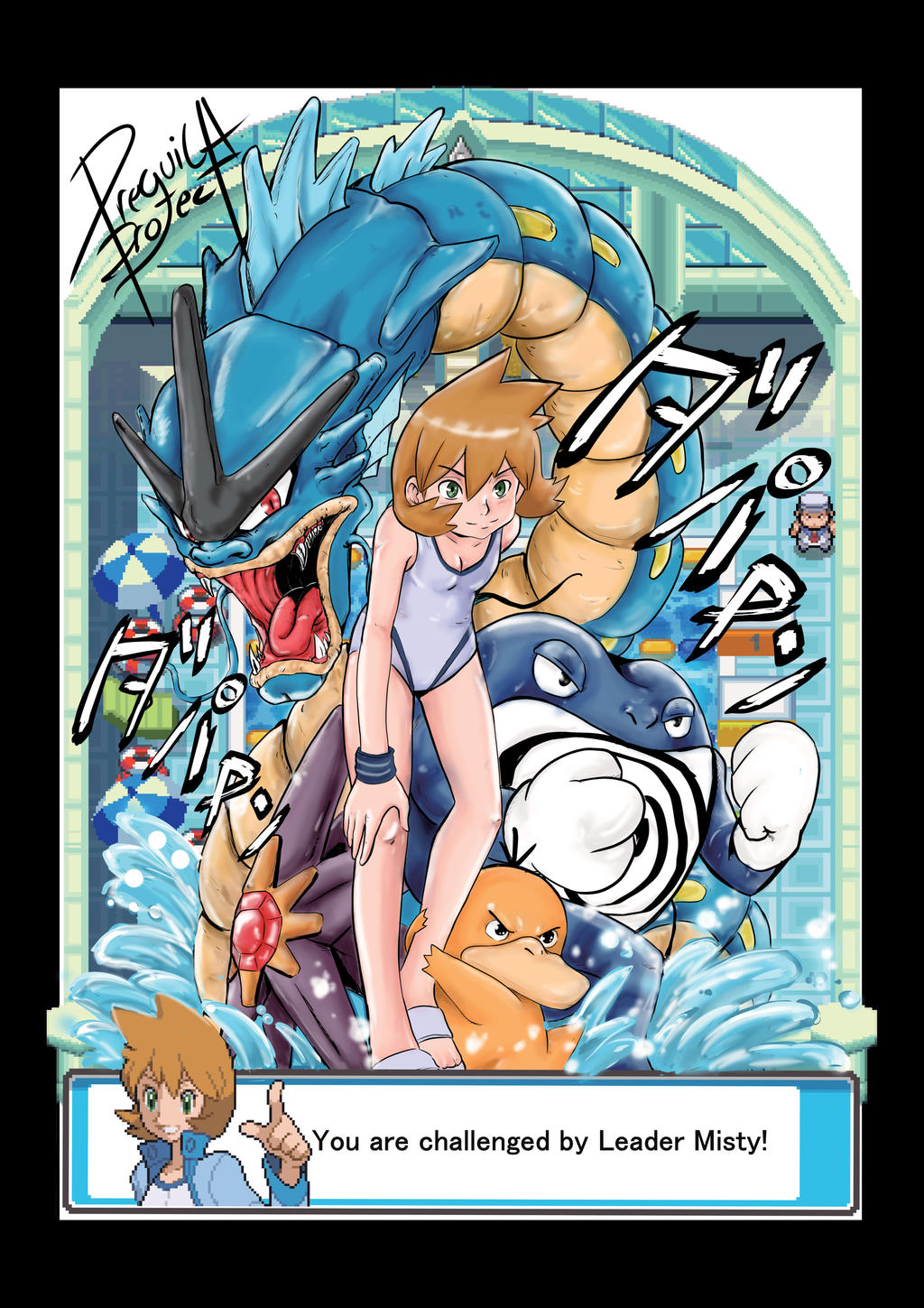 Gym Leader Misty By Willian92 On Deviantart