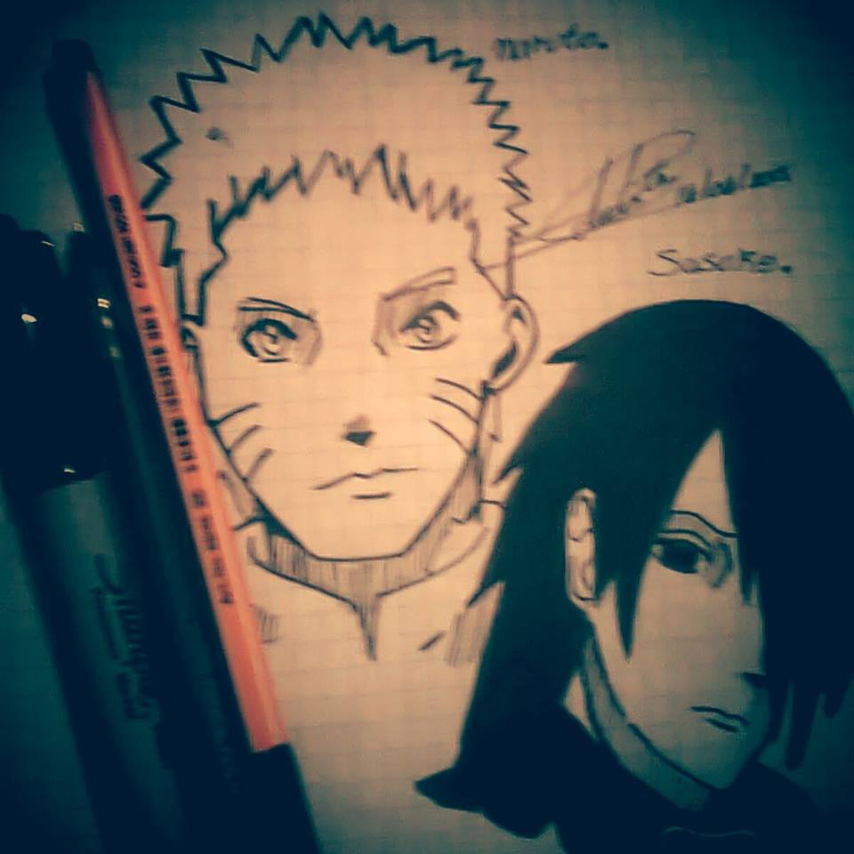 Naruto Gaiden Naruto Hokage And Sasuke By Gurashiera21 On Deviantart