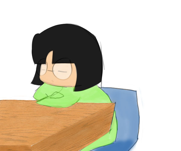 Sleepin In Class By Pookyle On Deviantart