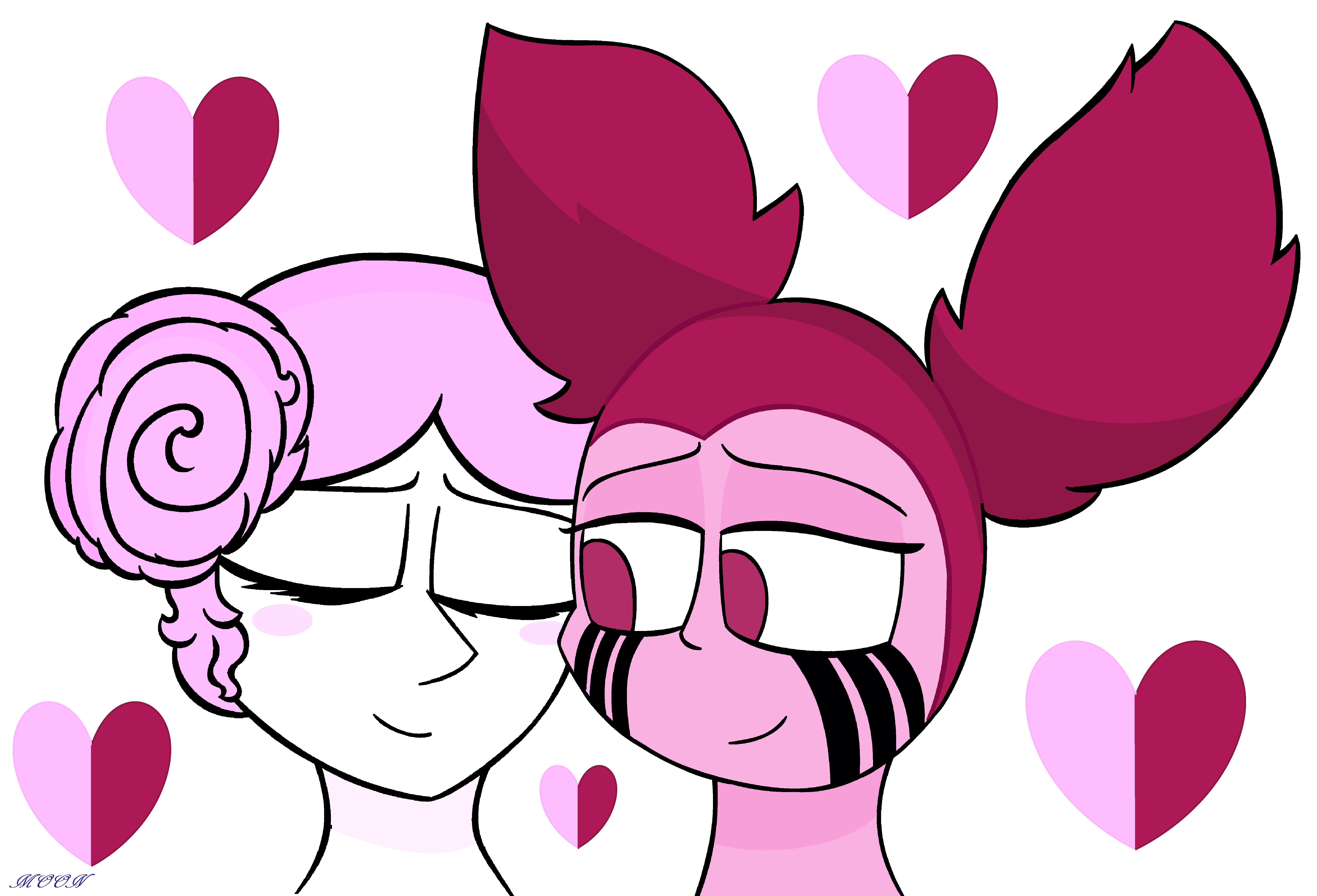 Spinel X Pink Pearl By Queenarcticmoon On Deviantart