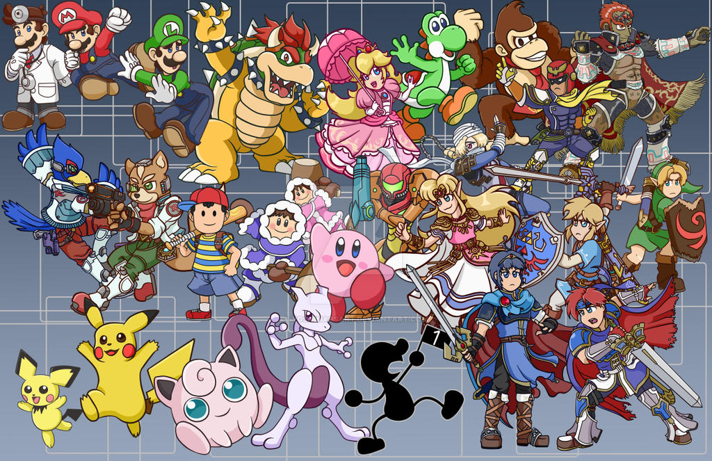Chibi Smash Bros Melee! by yoshimarsart on DeviantArt Chibi Smash Bros Melee! by yoshimarsart on DeviantArt
