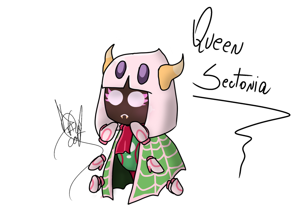 Queen Sectonia True form(? by Draw-Cat on DeviantArt Queen Sectonia True form(? by Draw-Cat on DeviantArt