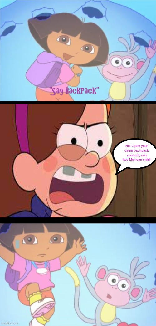 Mabel Tells Dora to Open Her Backpack by raymondrules65 on DeviantArt Mabel Tells Dora to Open Her Backpack by raymondrules65 on DeviantArt