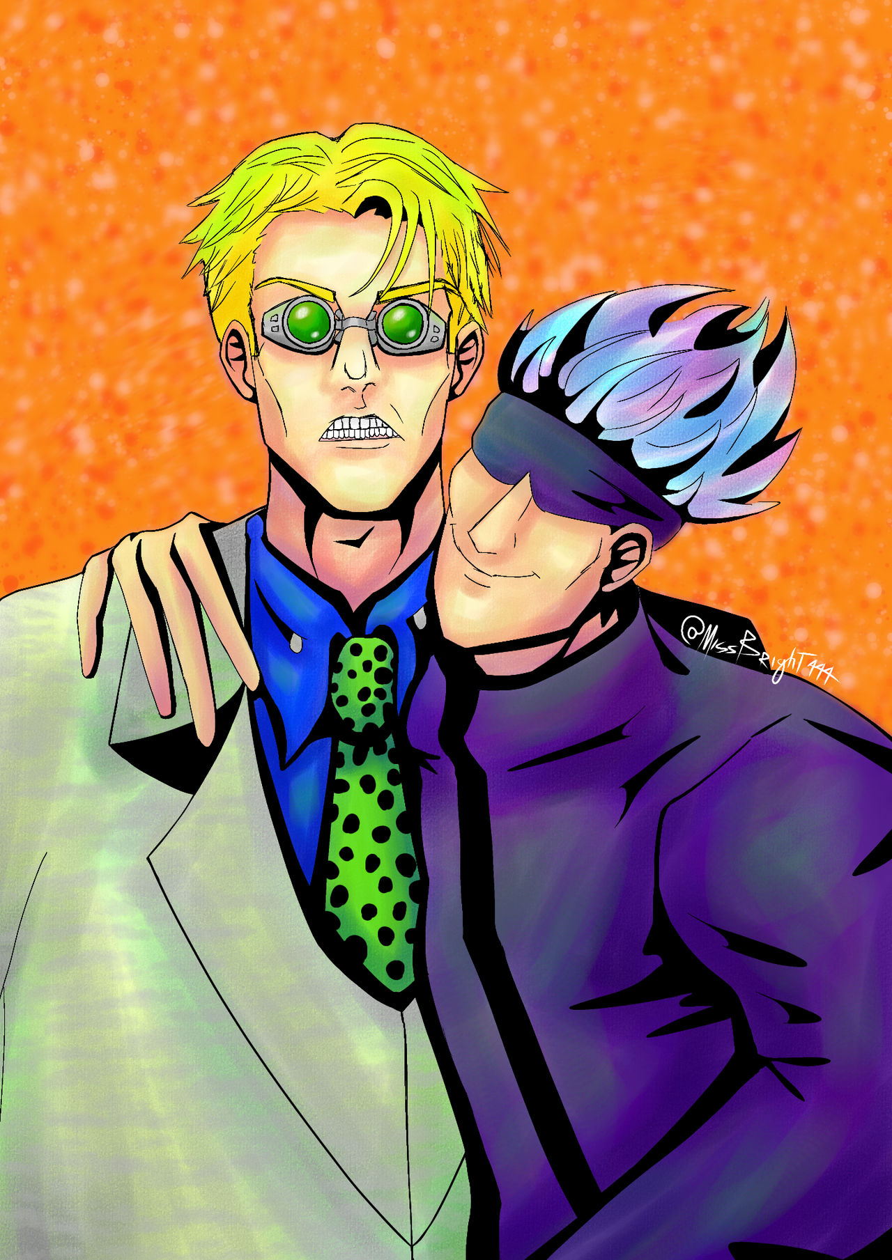 Nanami And Gojo By Missbright444 On Deviantart