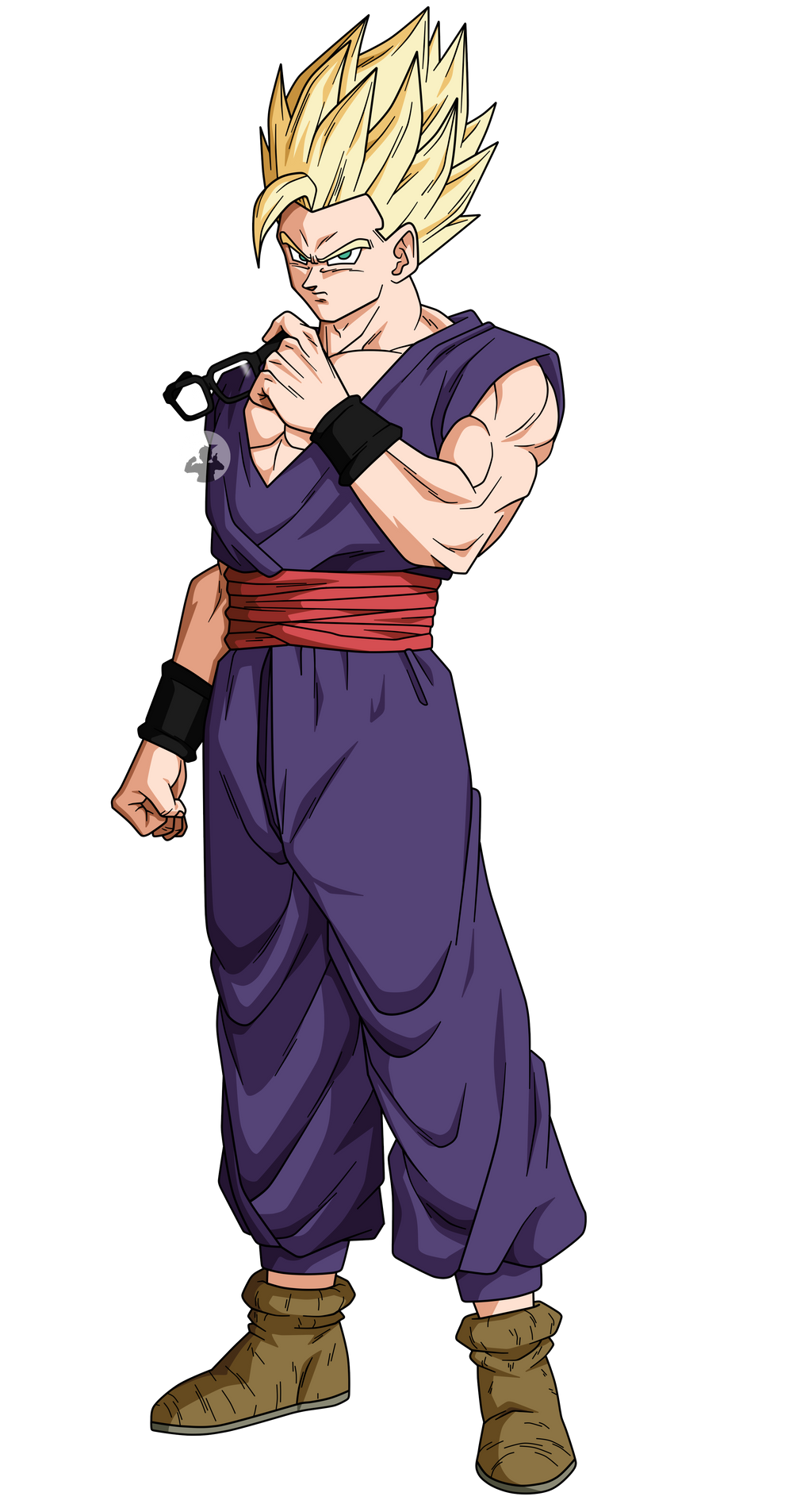 Gohan Ssj Dbssh Facudibuja By Facudibuja On Deviantart