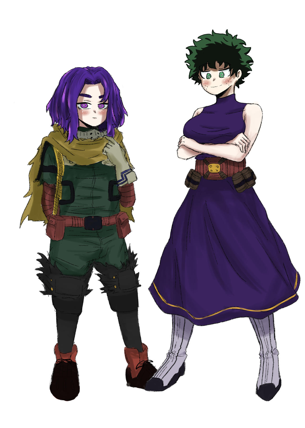 Izuku Lady Nagant Headswap By Wirtyg1255 On Deviantart