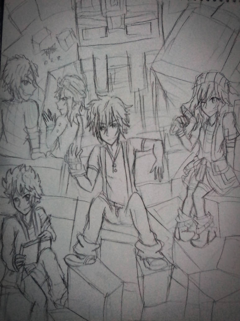 Mcsm S2 Traditional Fanart Hero In Residence By Random Rengeki On
