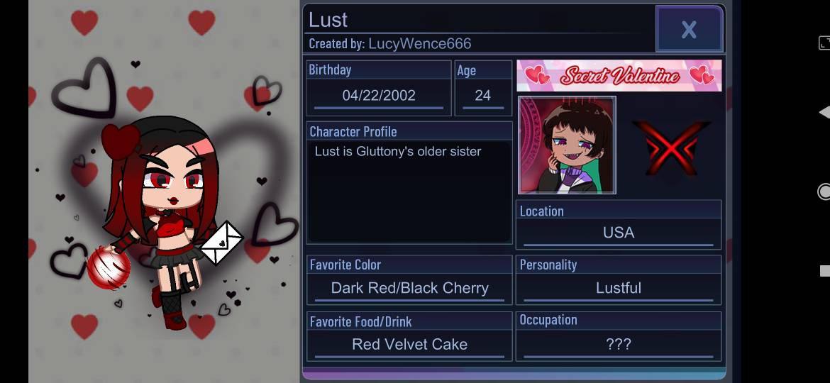 Lust From Gacha Club By Lucyfer584 On Deviantart