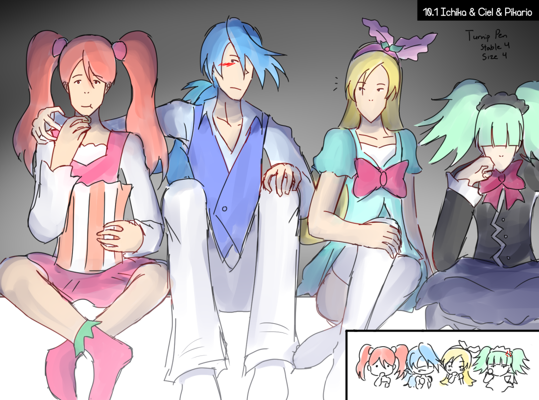 Prcronedraw 20221001 Ichika Ciel Pikario By Con2020tran On Deviantart