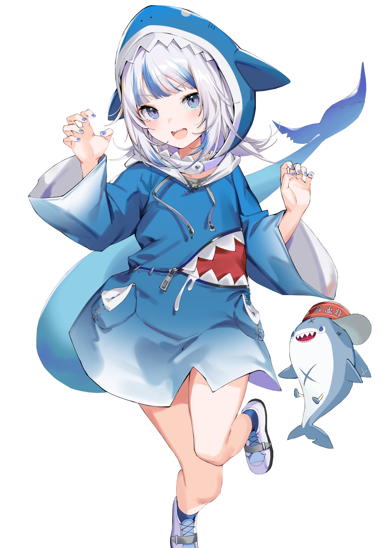 Gawr Gura Render By Minhchauk1k On Deviantart