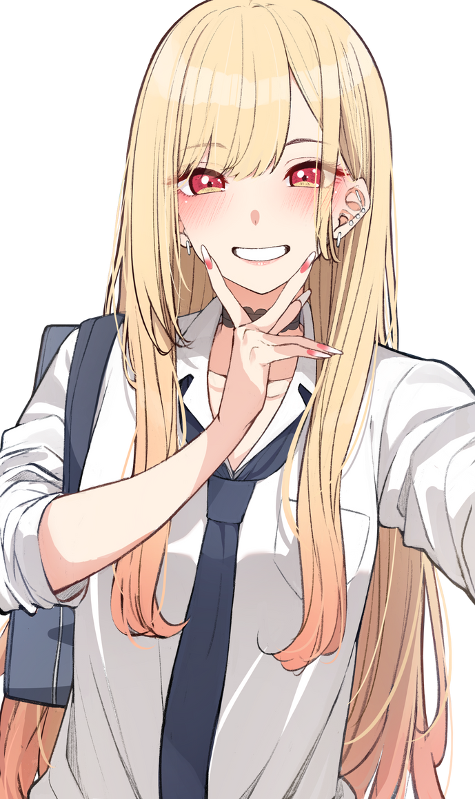 Kitagawa Marin Render By Minhchauk1k On Deviantart