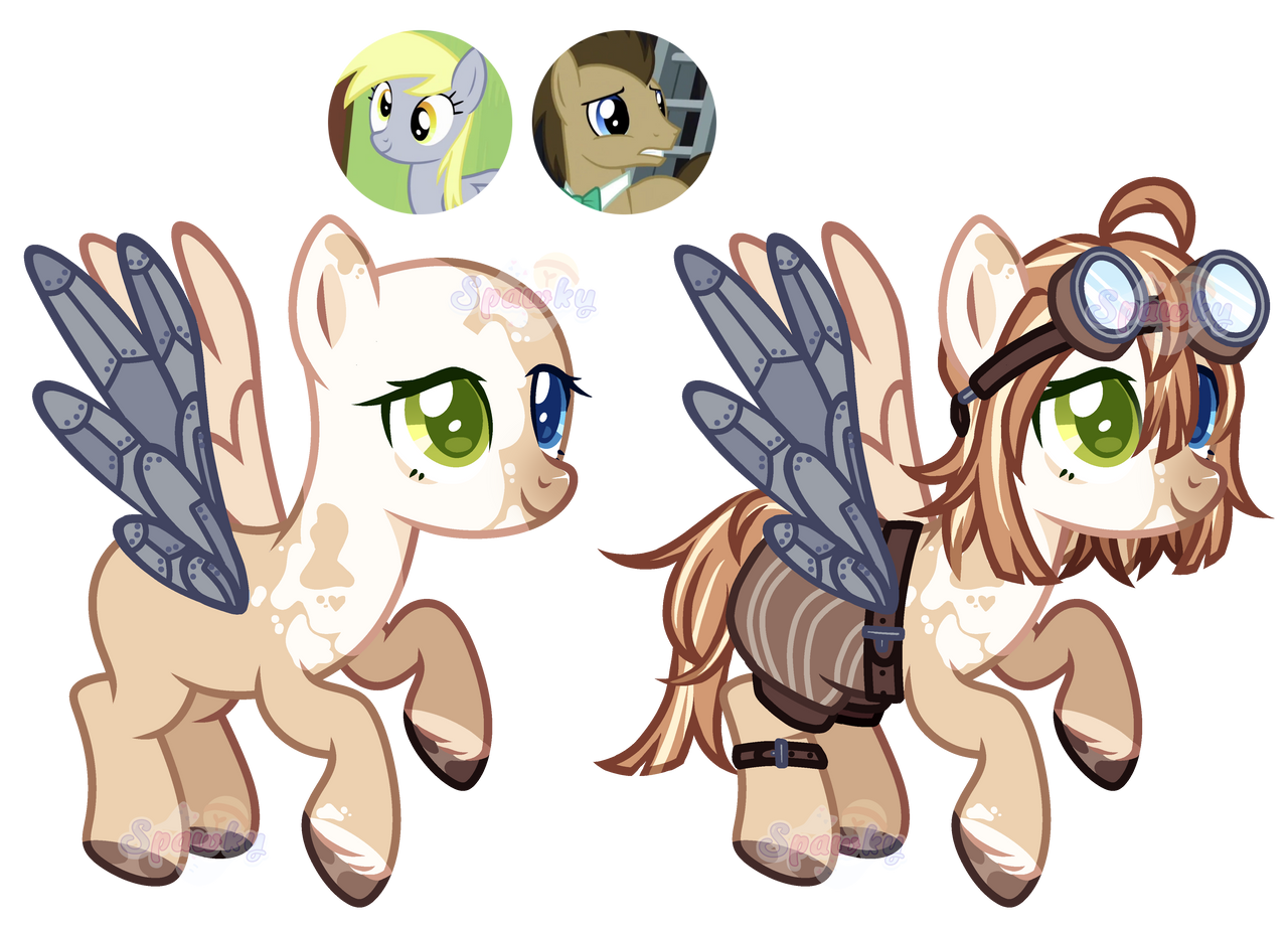 Mlp Derpy X Dr Hooves Adoptable Nyp Closed By Kitty Paws On Deviantart