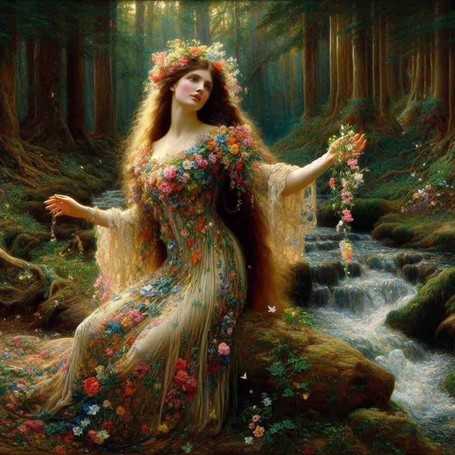Flower Maiden by AnastasiaSalmina on DeviantArt Flower Maiden by AnastasiaSalmina on DeviantArt