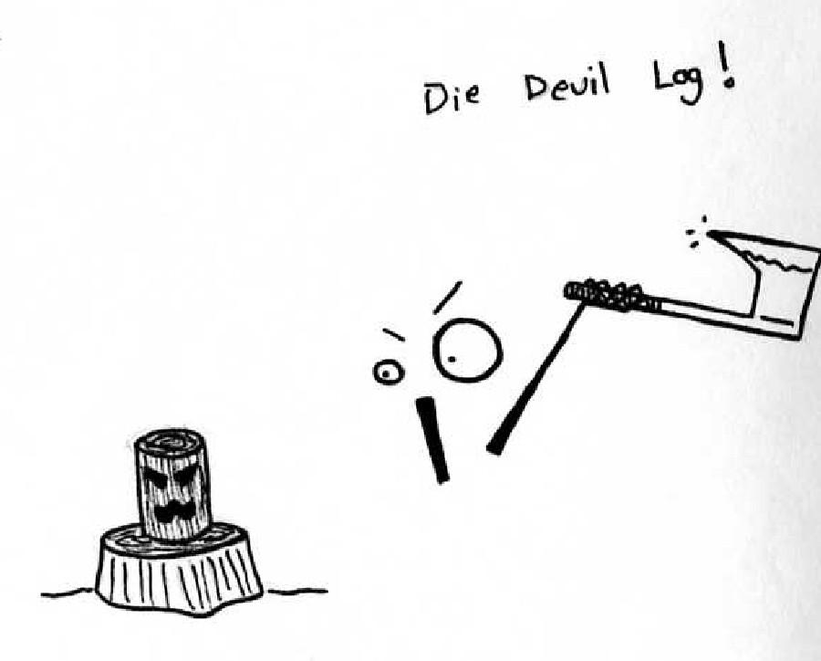 Die devil log by Freak6 on DeviantArt