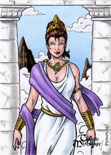 Hera Classic Mythology By Tonyperna On Deviantart