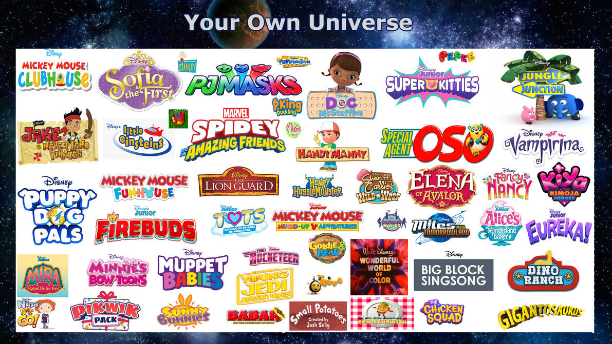 Your Own Universe disney junior by julinhafidelis on DeviantArt Your Own Universe disney junior by julinhafidelis on DeviantArt