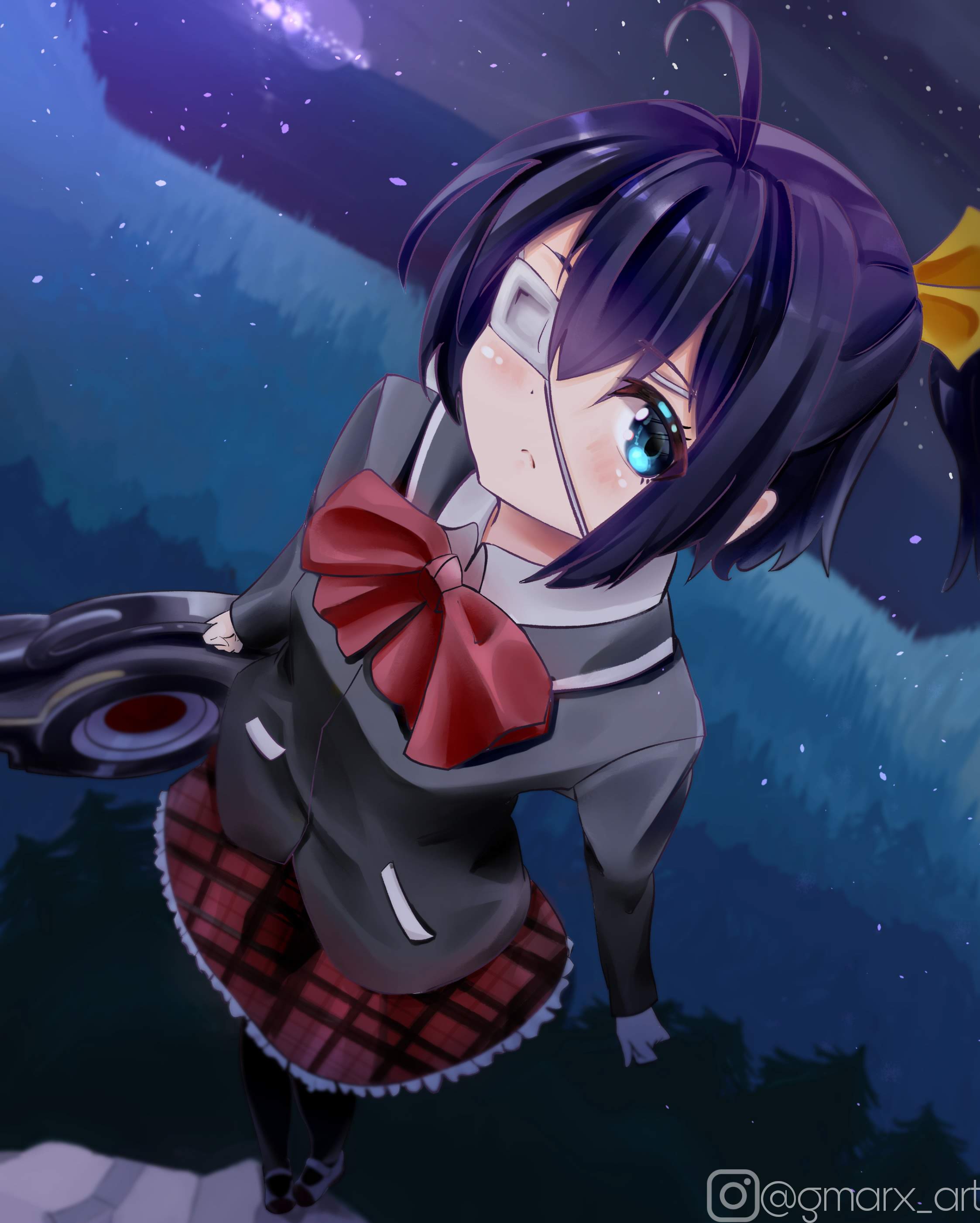 Rikka Takanashi Fanart By Gmarx Uwu On Deviantart