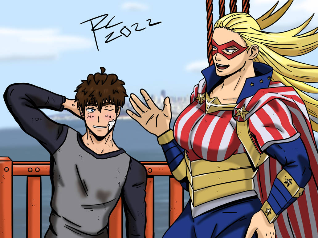 Meeting Stars And Stripe By Rinji17onfire On Deviantart