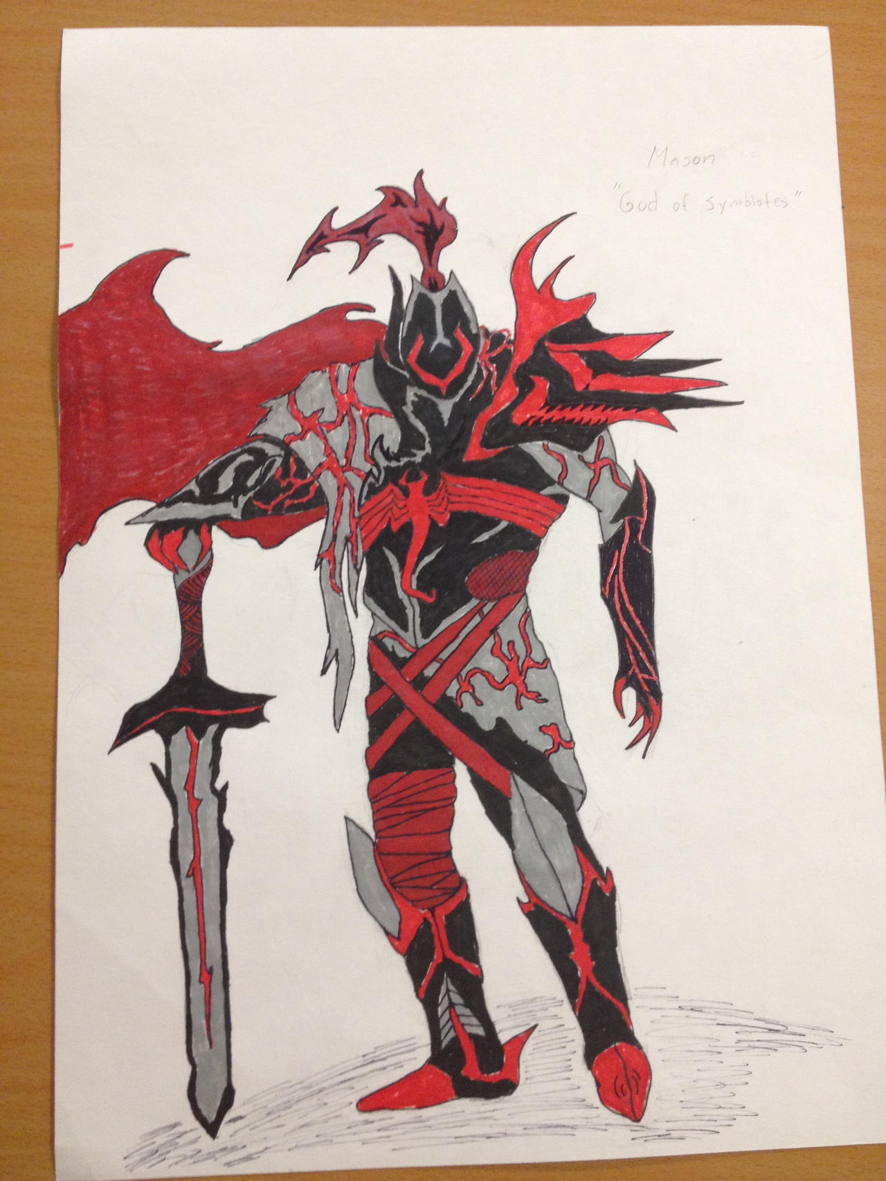 God Of Symbiotes Knull By Ilrukiamaxim55 On Deviantart