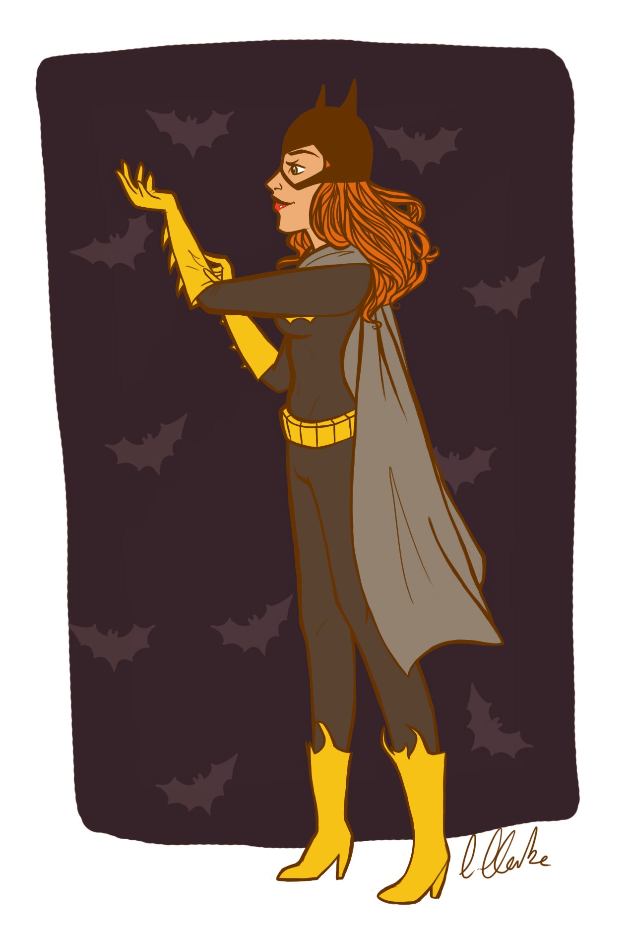 Batgirl By Clarkey Lou On Deviantart