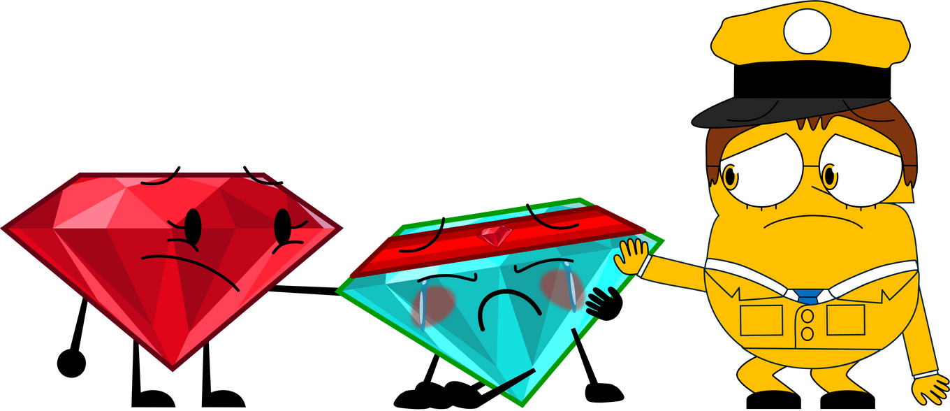 Simon And Ruby Comforting Aqua Diamond By Samsonsmith203 On Deviantart