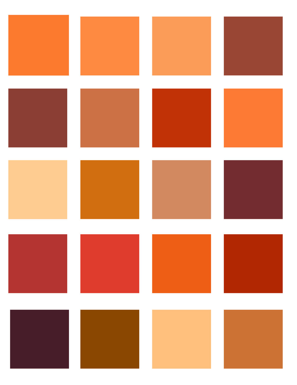 Orange Color Palette 2 By Oceanisuna On DeviantArt orange-color-palette-2-by-oceanisuna-on-deviantart