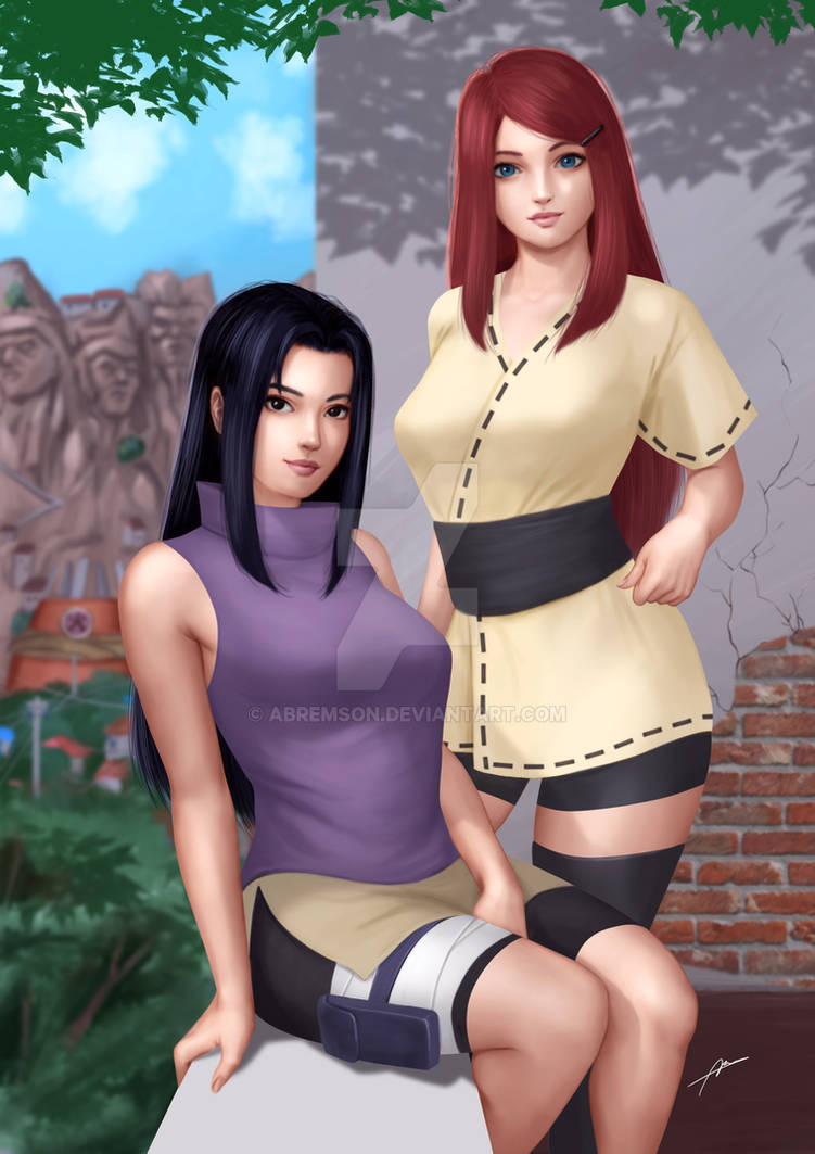 Kushina And Mikoto By Abremson On Deviantart
