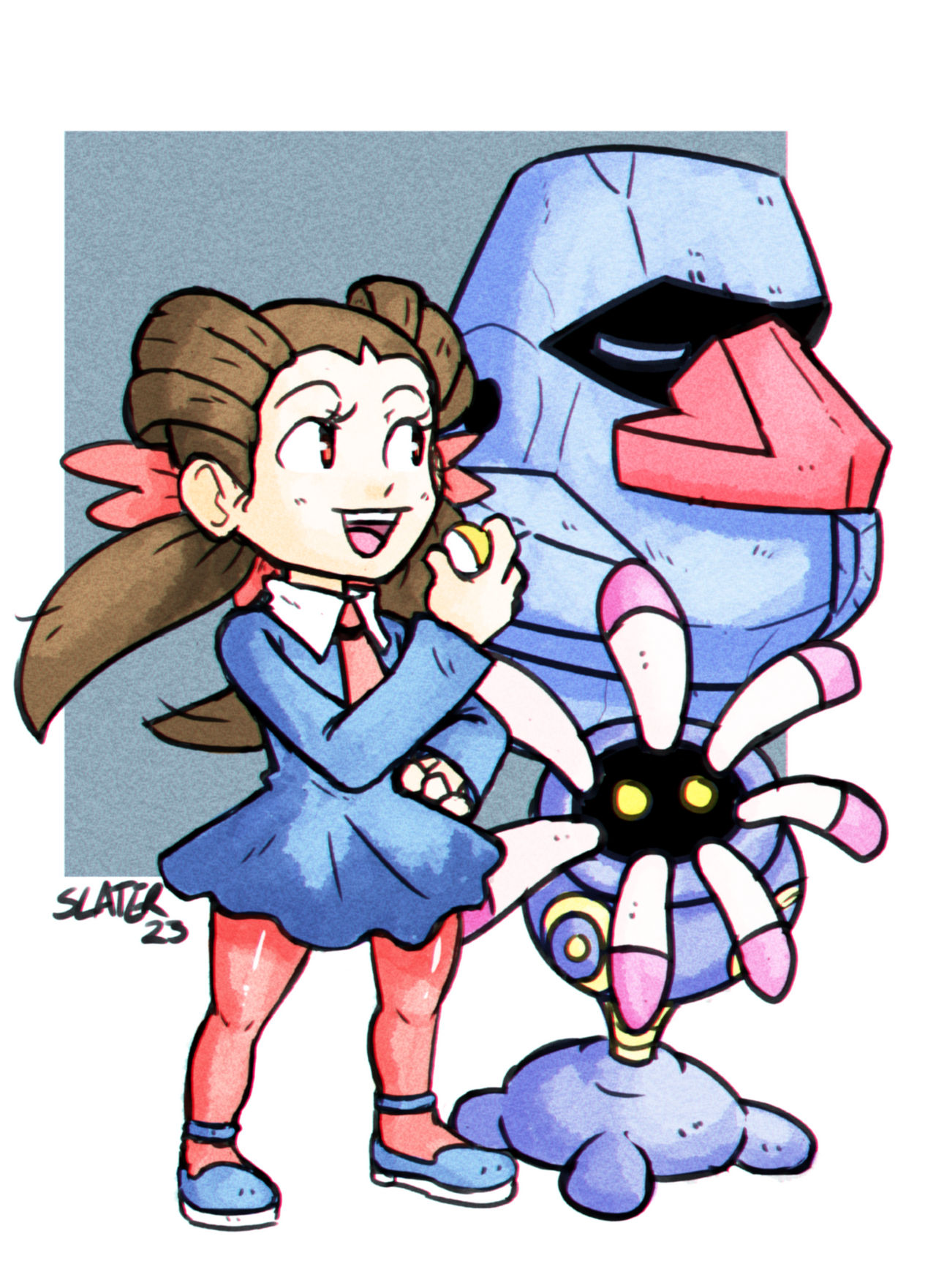 Gym Leader Roxanne By Megatonslater On Deviantart