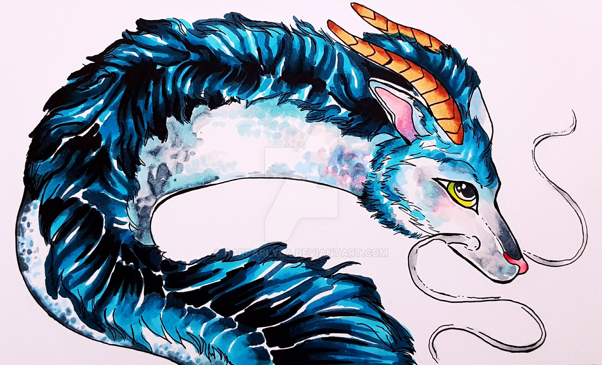 Spirited Away Haku By Parparlyla On Deviantart
