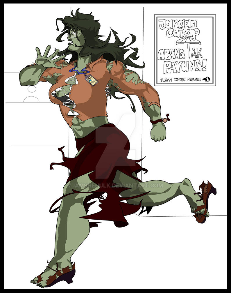 She Hulk Transformation Reason To Hulk Out By Iamshehulk On Deviantart