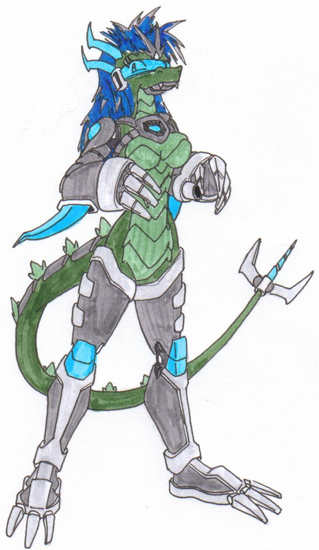 Kaiju Girl Jerry by coyotepack on DeviantArt