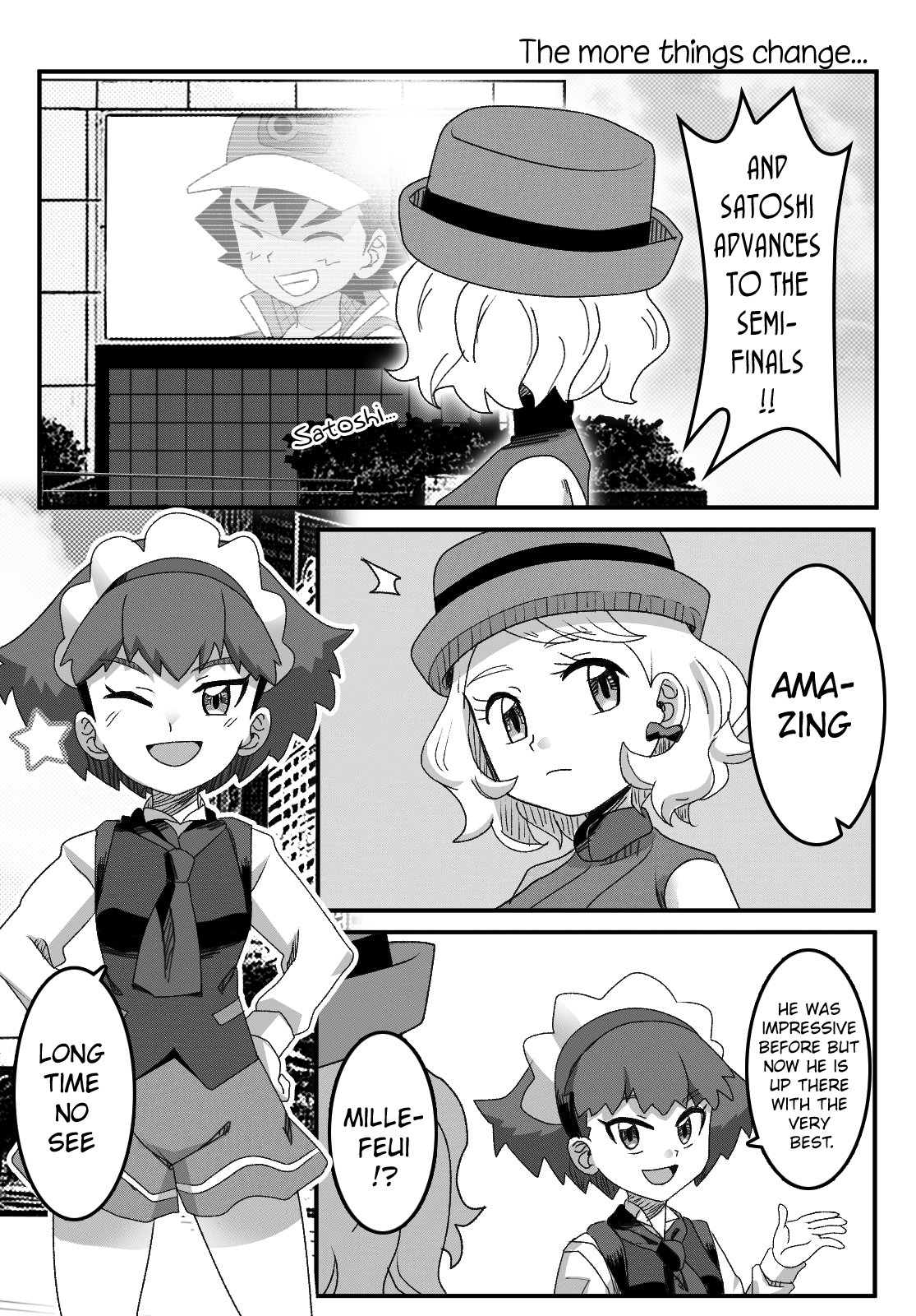 Serena And Millefeui Comic Page 1 By Dadonyordel On Deviantart