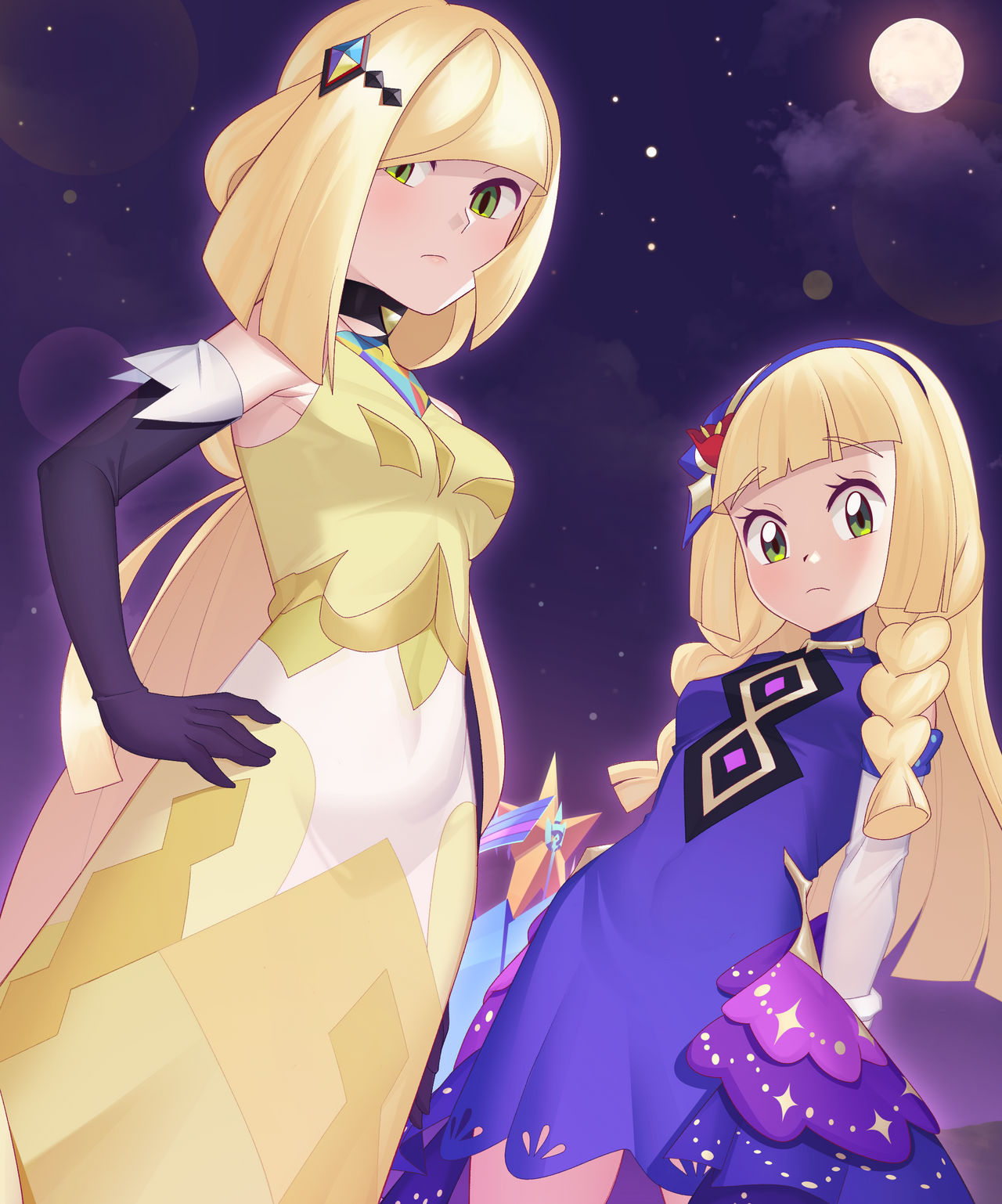 Lusamine And Lillie By Dadonyordel On Deviantart