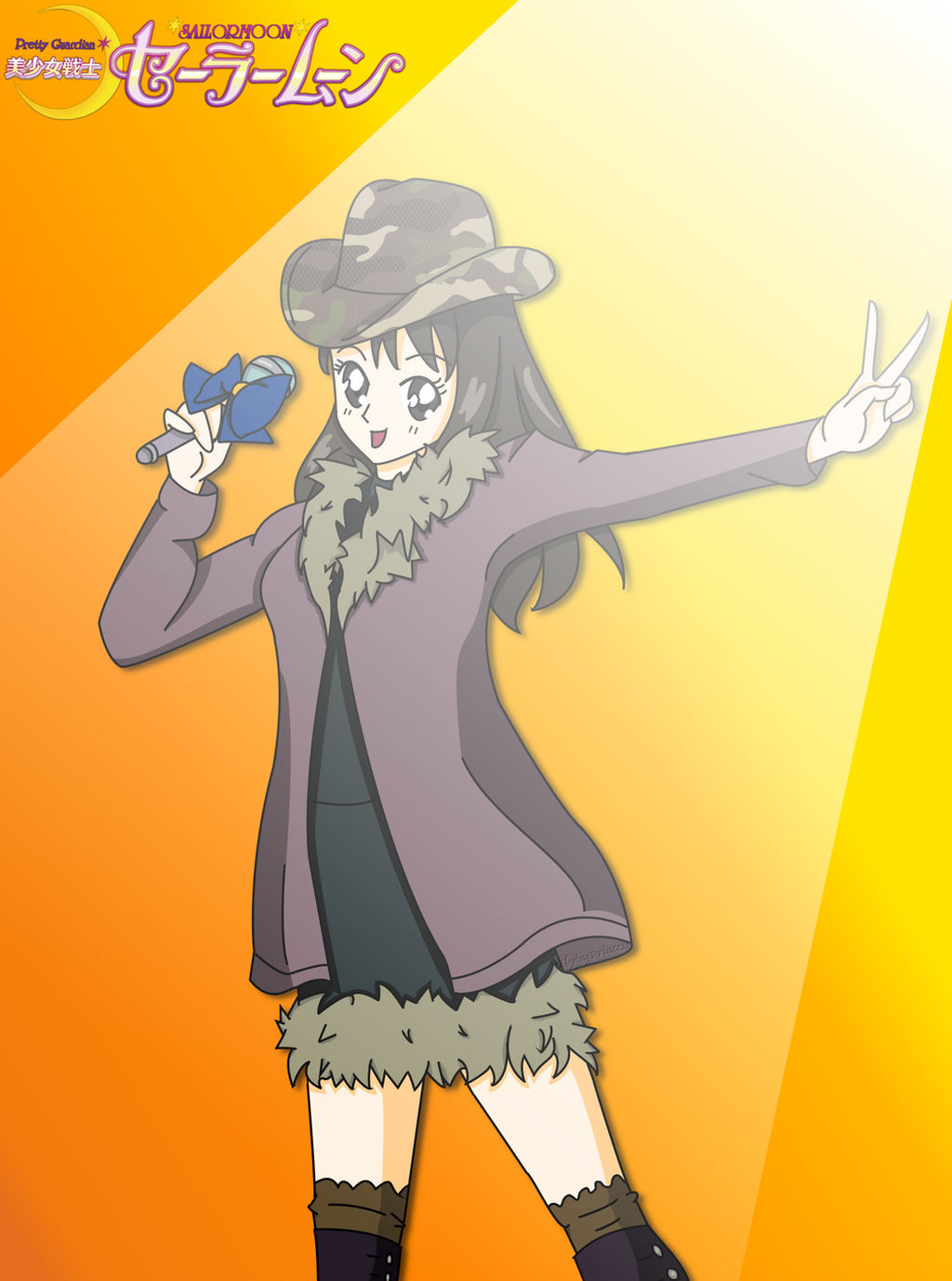 Minako Aino Pgsm Anime Style By Flyingprincess On Deviantart
